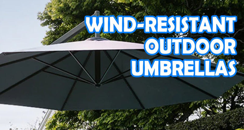 Secure Your Shade: Wind-Resistant Outdoor Umbrella Options