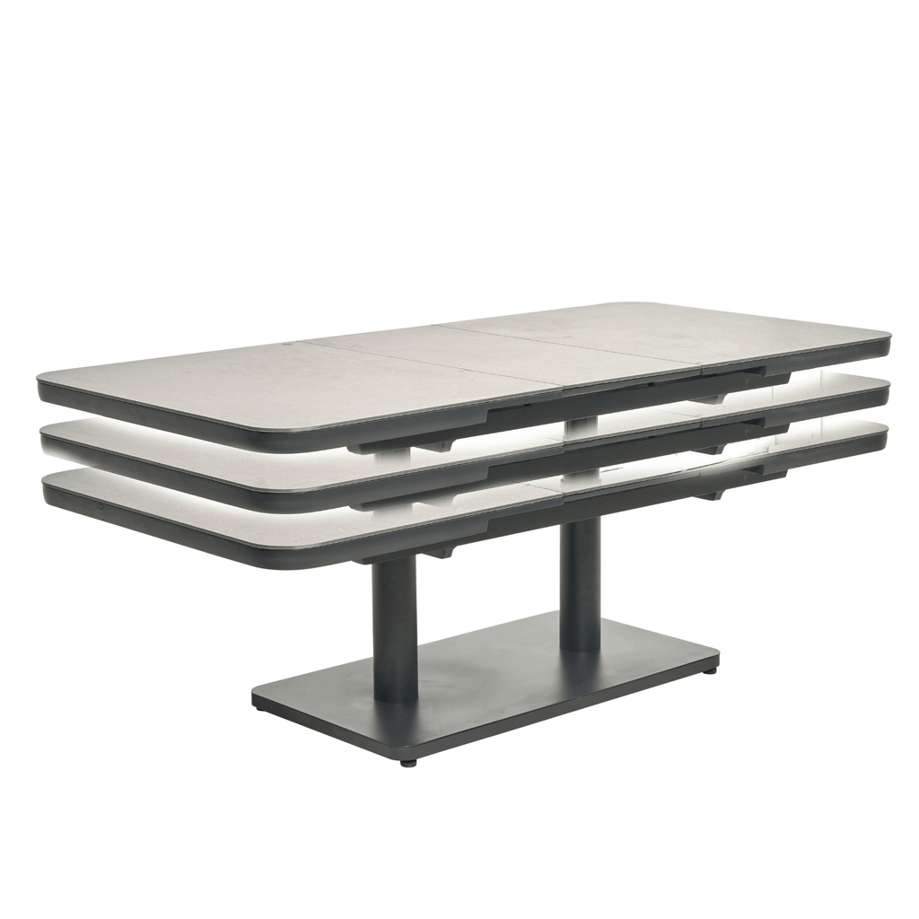 Ashton Height Adjustable Extendable Outdoor Table | 140-180cm | Brisbane